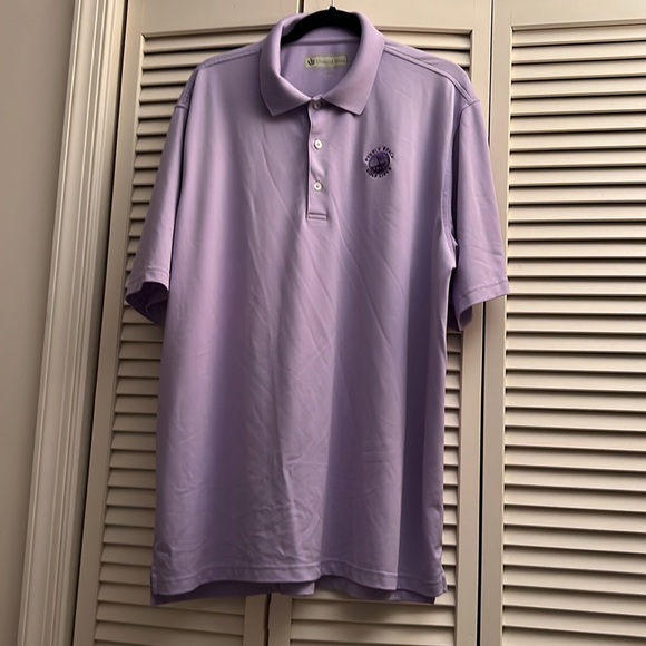 Donald Ross | Shirts | Donald Ross Lavender Golf Shirt Pebble Beach ...